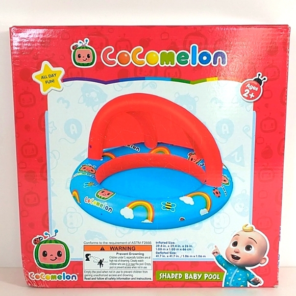 CoComelon | Swim | Cocomelon Shaded Baby Pool | Poshmark